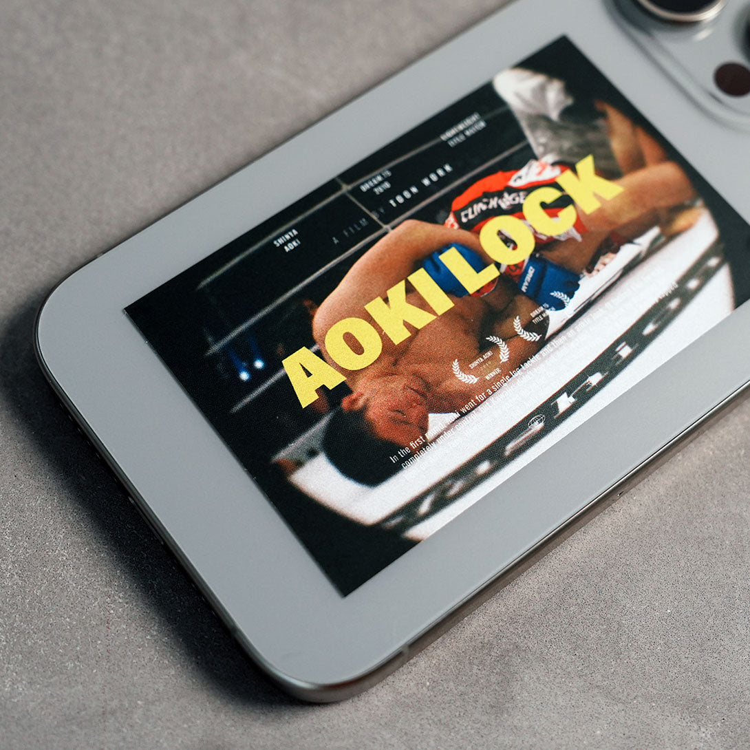 青木真也 "AOKI LOCK" ステッカー Sticker